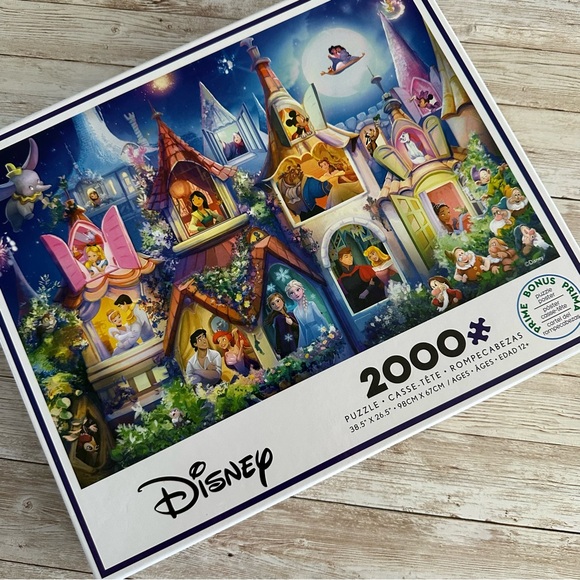 Disney | Games | Disney Ceaco 200 Piece Puzzle Princess Castle ...
